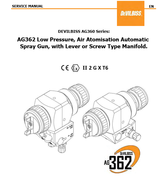 Devilbiss Spare Parts & Manuals Archive